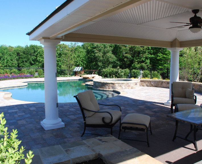 Porches, Pool Houses and Pavilions - Landscape Associates Inc.